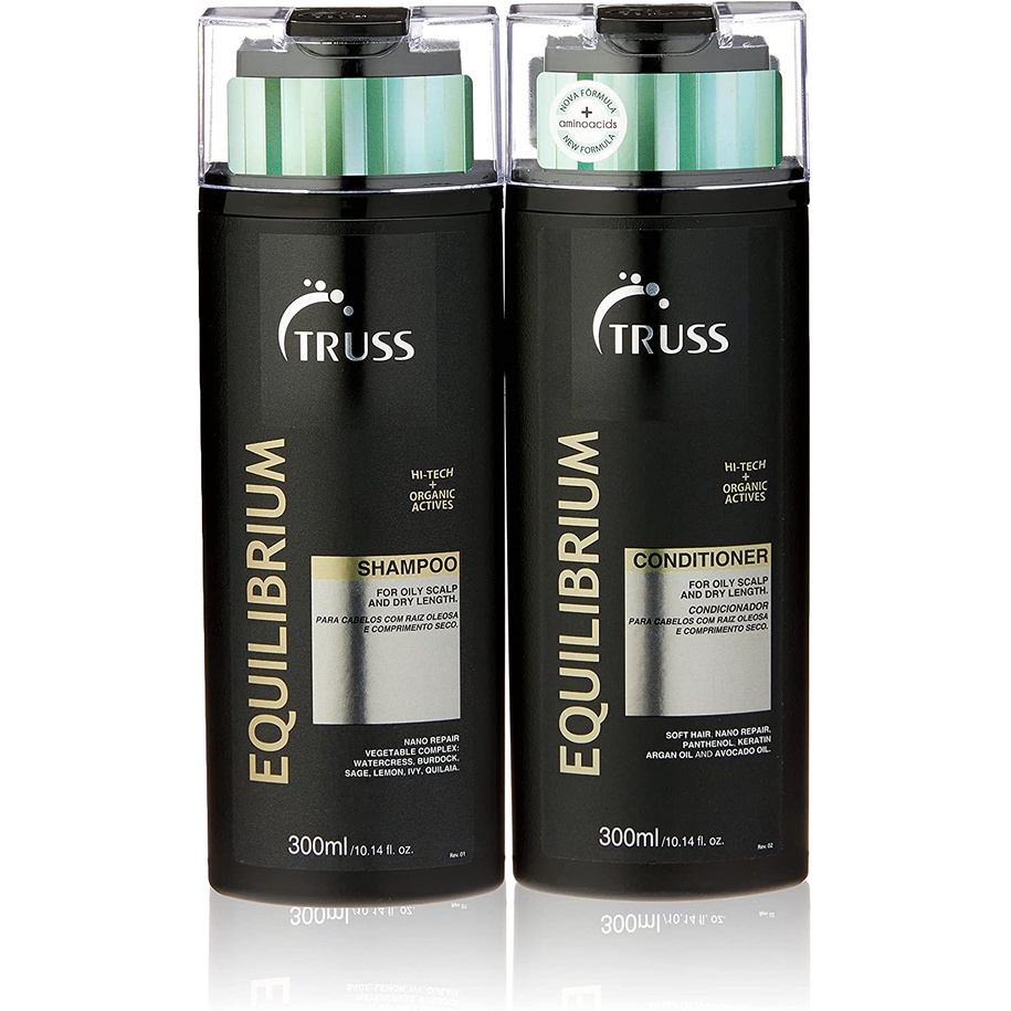 TRUSS Equilibrium Shampoo + Condicionador 300ml | Shopee Brasil