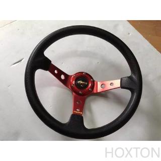 MOMO OMP STEERING Wheel Deep Dish Racing Steering Wheel 14"inch 350mm PU | Shopee Brasil