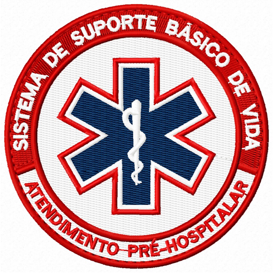 Patch Bordado SSBV-APH_90X90 (Sistema de Suporte Básico de Vida ...