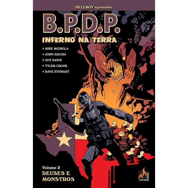 HQ B.P.D.P. Inferno na Terra - volume 02: Deuses e monstros Capa dura ...
