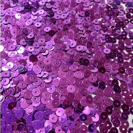 Paete Roxo Metálico Espelhado 4 Mm Pacote Com 50 Gramas | Shopee Brasil