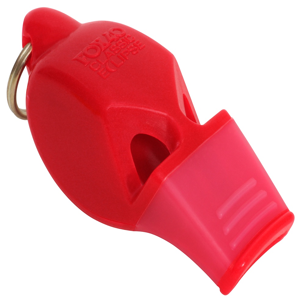 Apito FOX 40 Eclipse Vermelho com cordão | Shopee Brasil