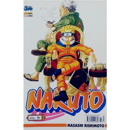 Mangá Naruto Volume 14 - 1º Edição - Usado | Shopee Brasil
