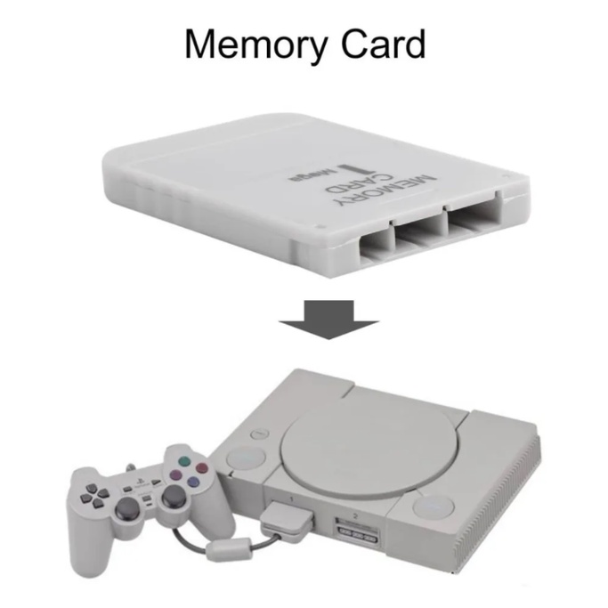 Memory Card 1 Mb Psone Playstation Ps1 | Shopee Brasil