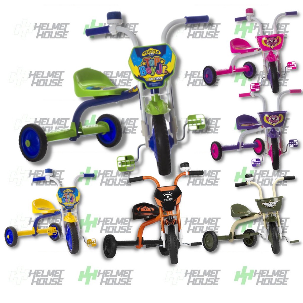 Triciclo Velotrol Infantil Top Ultra Bikes Kids Masculino e Feminino ...