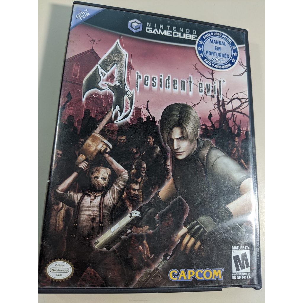 jogo resident evil 4 game cube original | Shopee Brasil