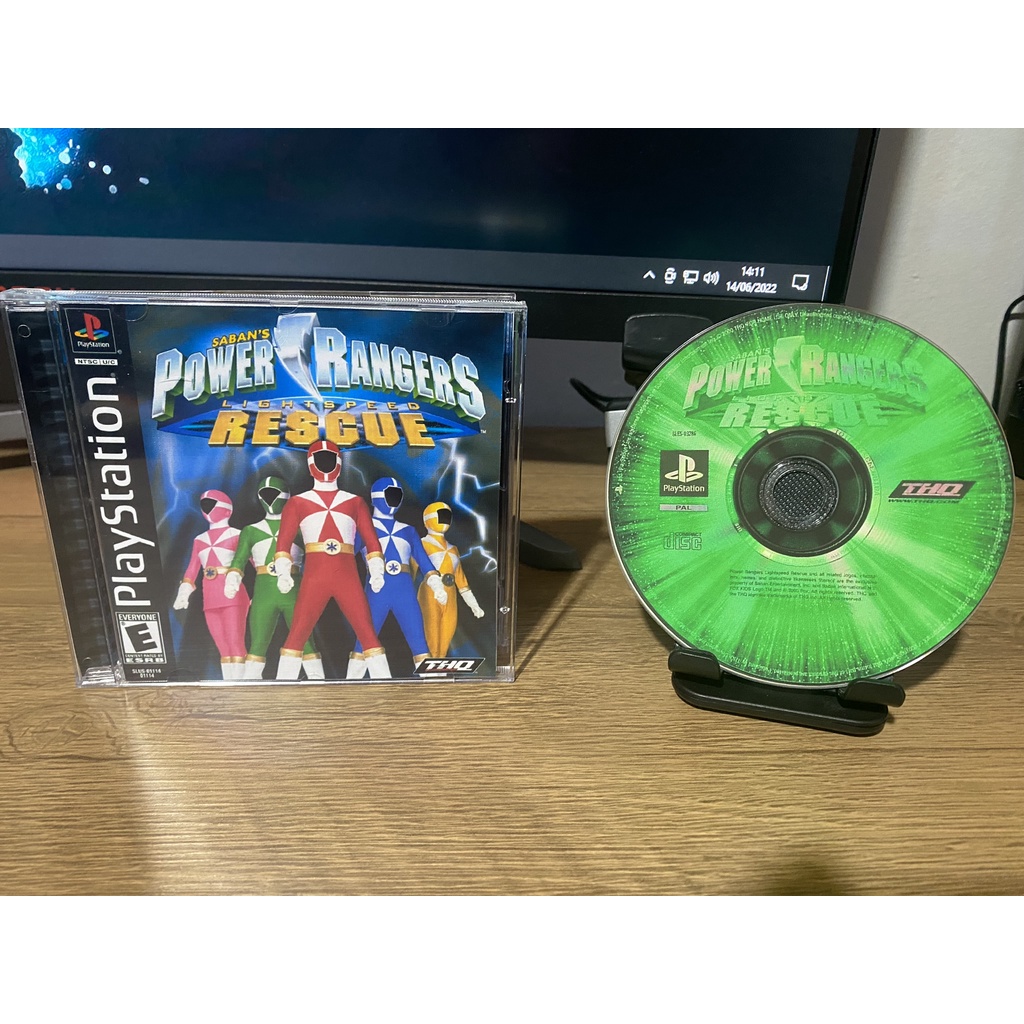 Power Rangers Lightspeed RESCUE para PS1 | Shopee Brasil