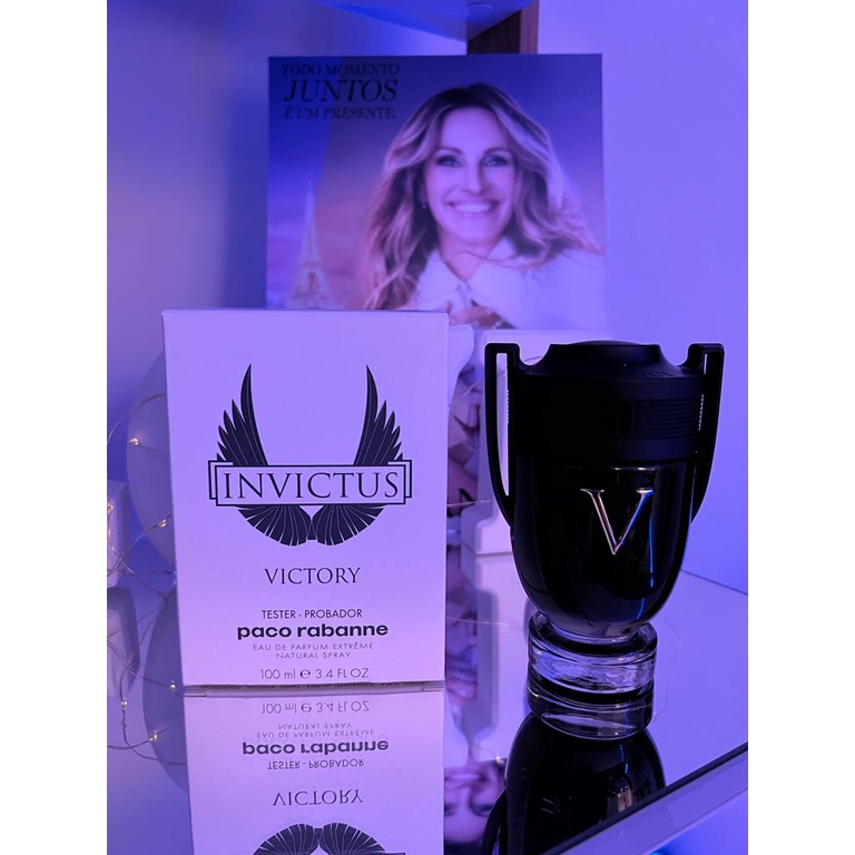 Perfume Invictus Victory Paco Rabanne Original 100ml (CAIXA BRANCA ...