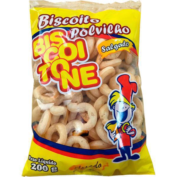 Biscoito de Polvilho Argola Biscoitone 200g | Shopee Brasil