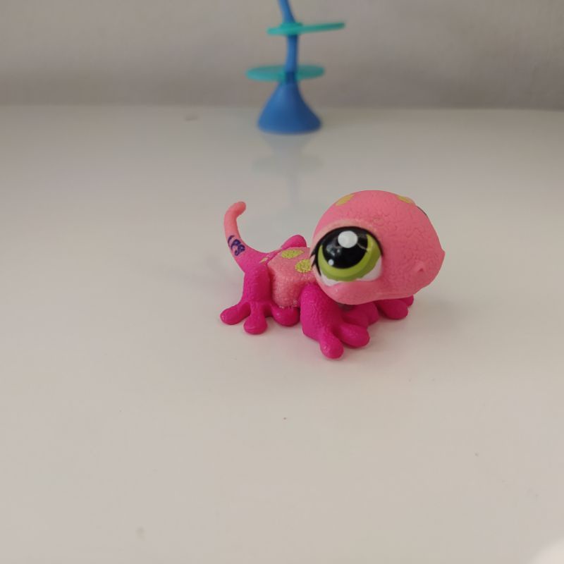 LPS Littlest pet shop lagartixa | Shopee Brasil