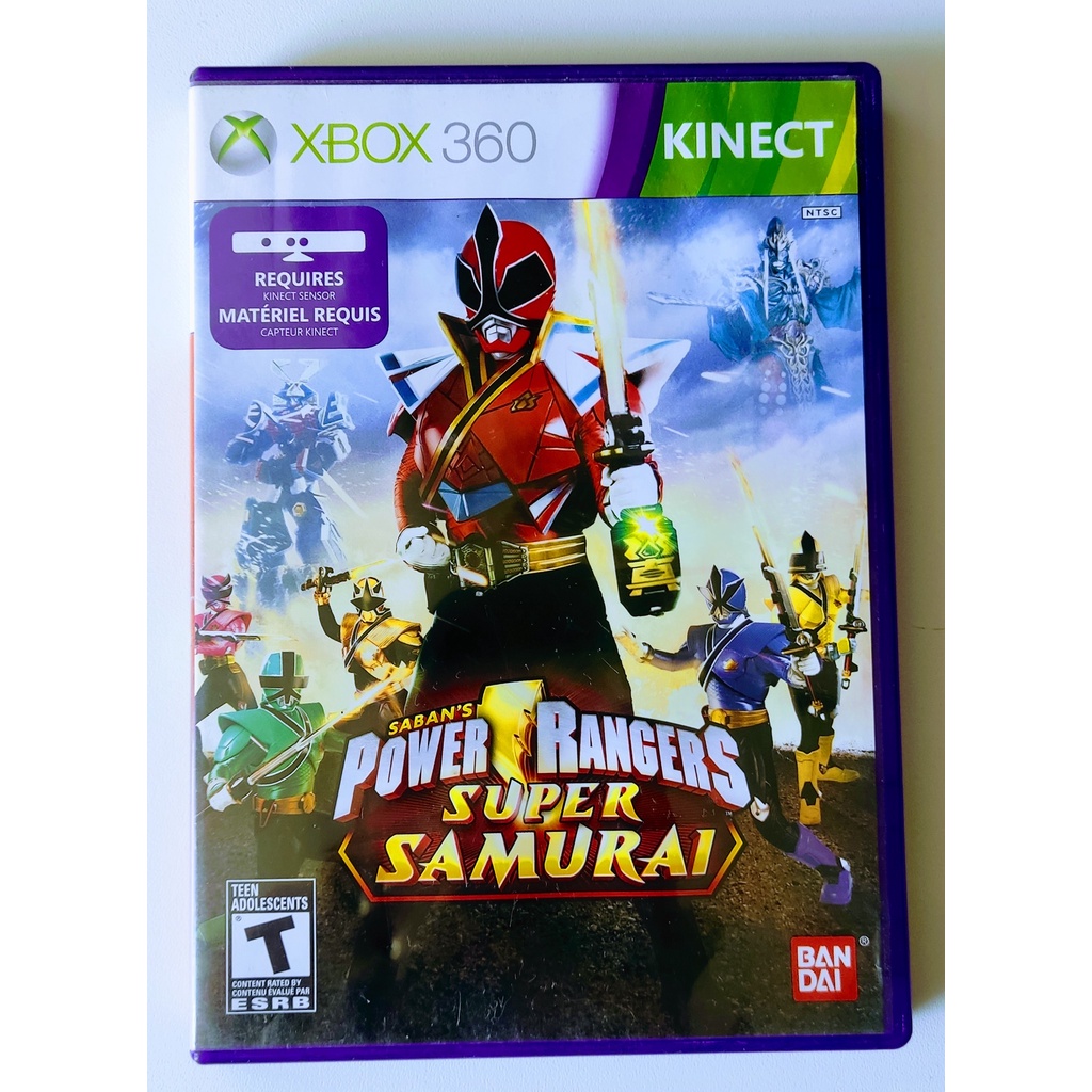 Power Rangers Super Samurai Xbox 360 Mídia Física Original | Shopee Brasil