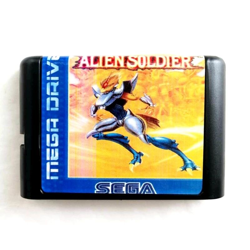 fita Alien soldier mega drive novo | Shopee Brasil