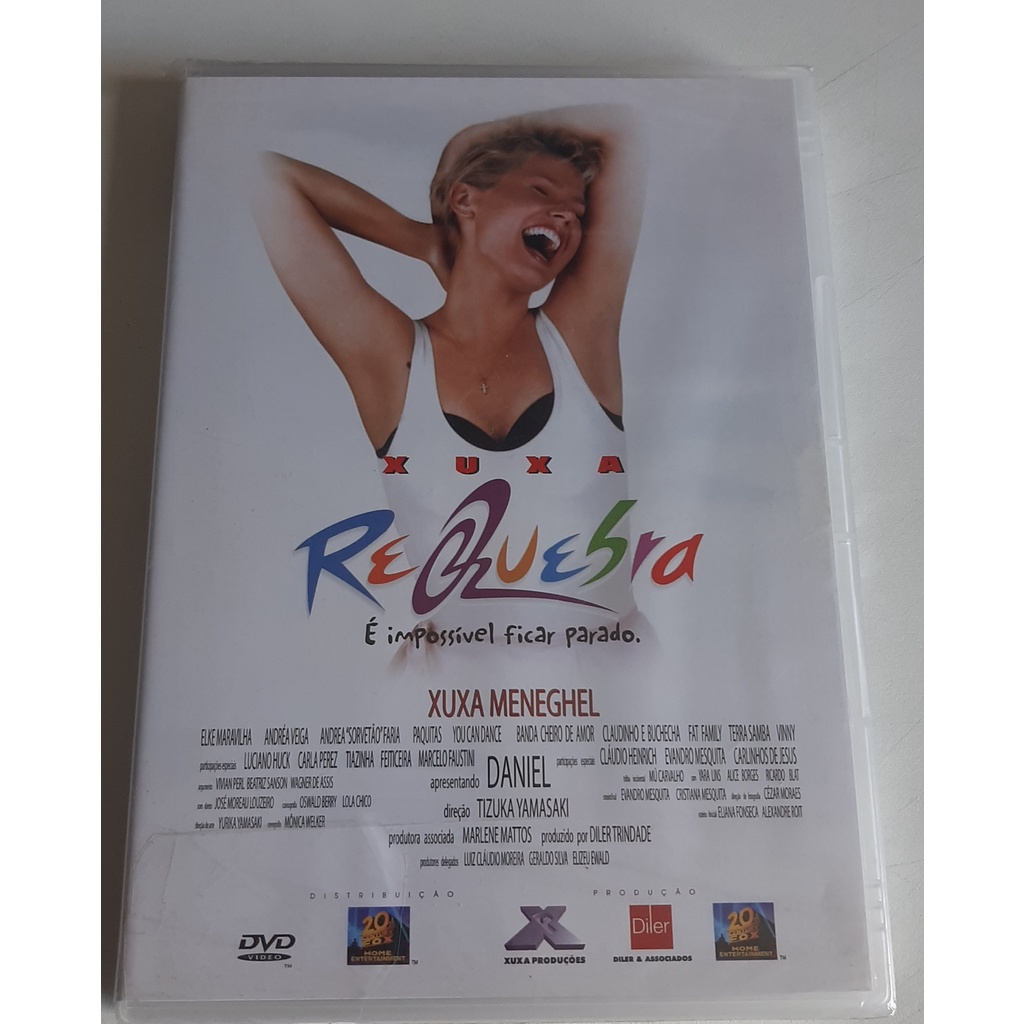 DVD Xuxa Requebra É Impossivel Ficar Parado (Lacrado) | Shopee Brasil