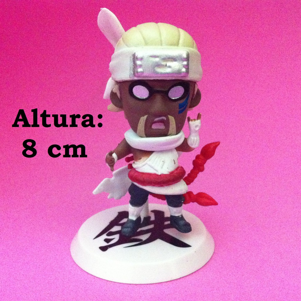 Figure Anime Naruto - Personagem Killer Bee PVC Shippuden FG1053 Boneco ...