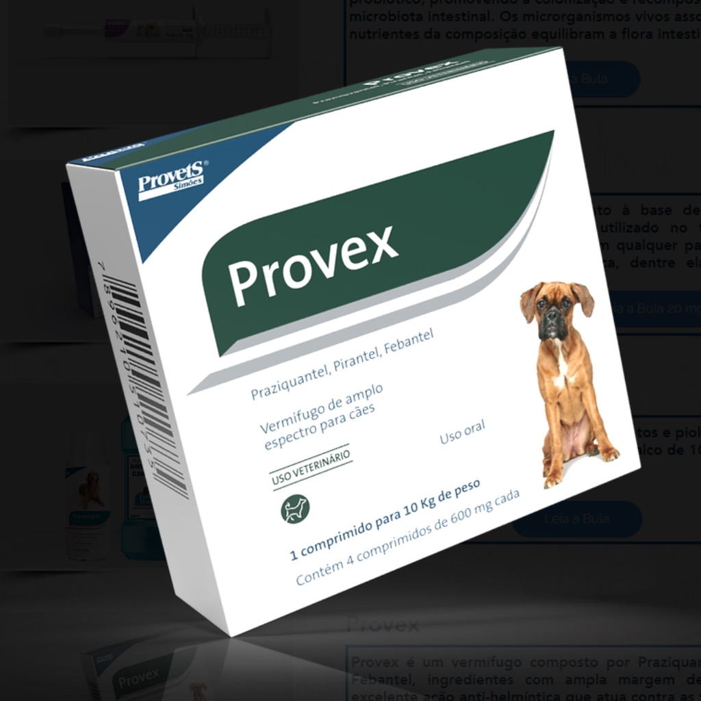 Provex - 4 Comprimidos Original | Shopee Brasil