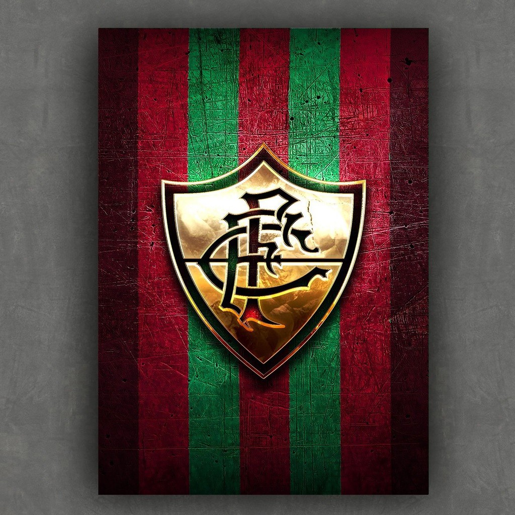 Fluminense - Escudo Símbolo - Placa Decorativa 42x30cm | Shopee Brasil