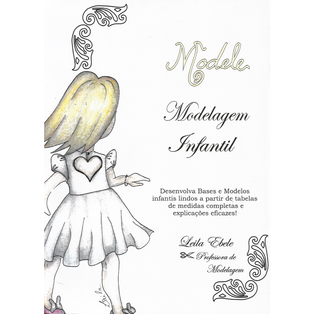 Livro Modelagem Infantil Modele | Shopee Brasil