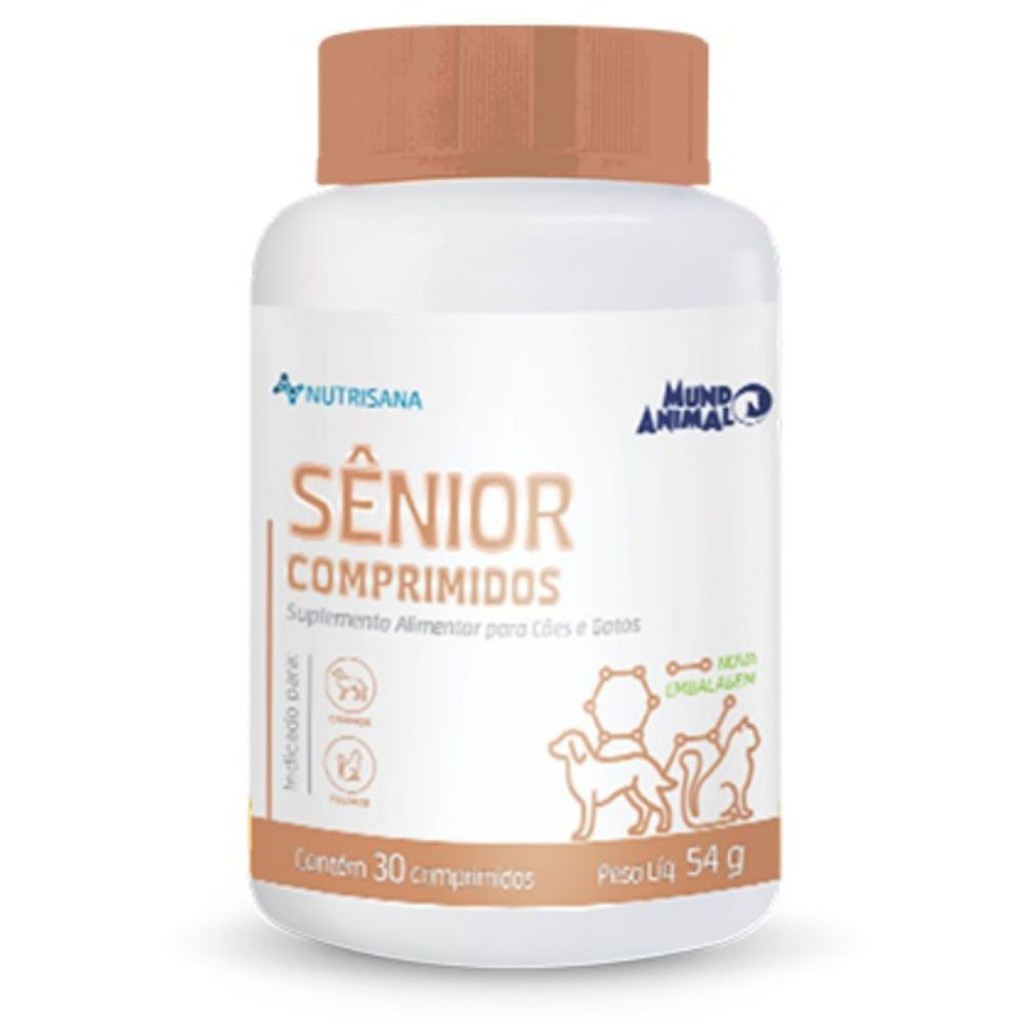 Suplemento Nutrisana sênior - 30 comprimidos | Shopee Brasil
