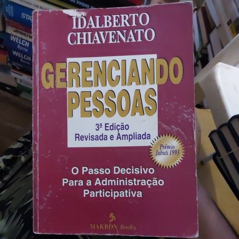 Livro - Gerenciando Pessoas - Idalberto Chiavenato | Shopee Brasil Livro - Gerenciando Pessoas - Idalberto Chiavenato | Shopee Brasil
