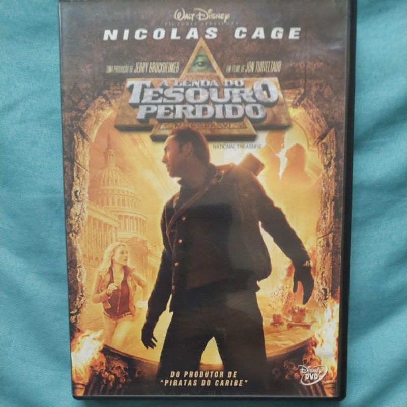 Dvd A Lenda do Tesouro Perdido | Shopee Brasil