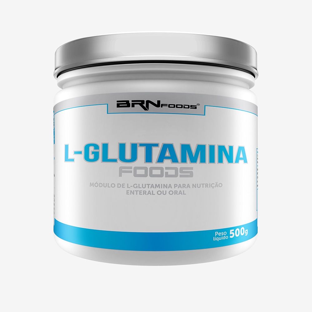 L-Glutamina Pura 500g - BRNFOODS A Glutamina contribui na melhora das ...