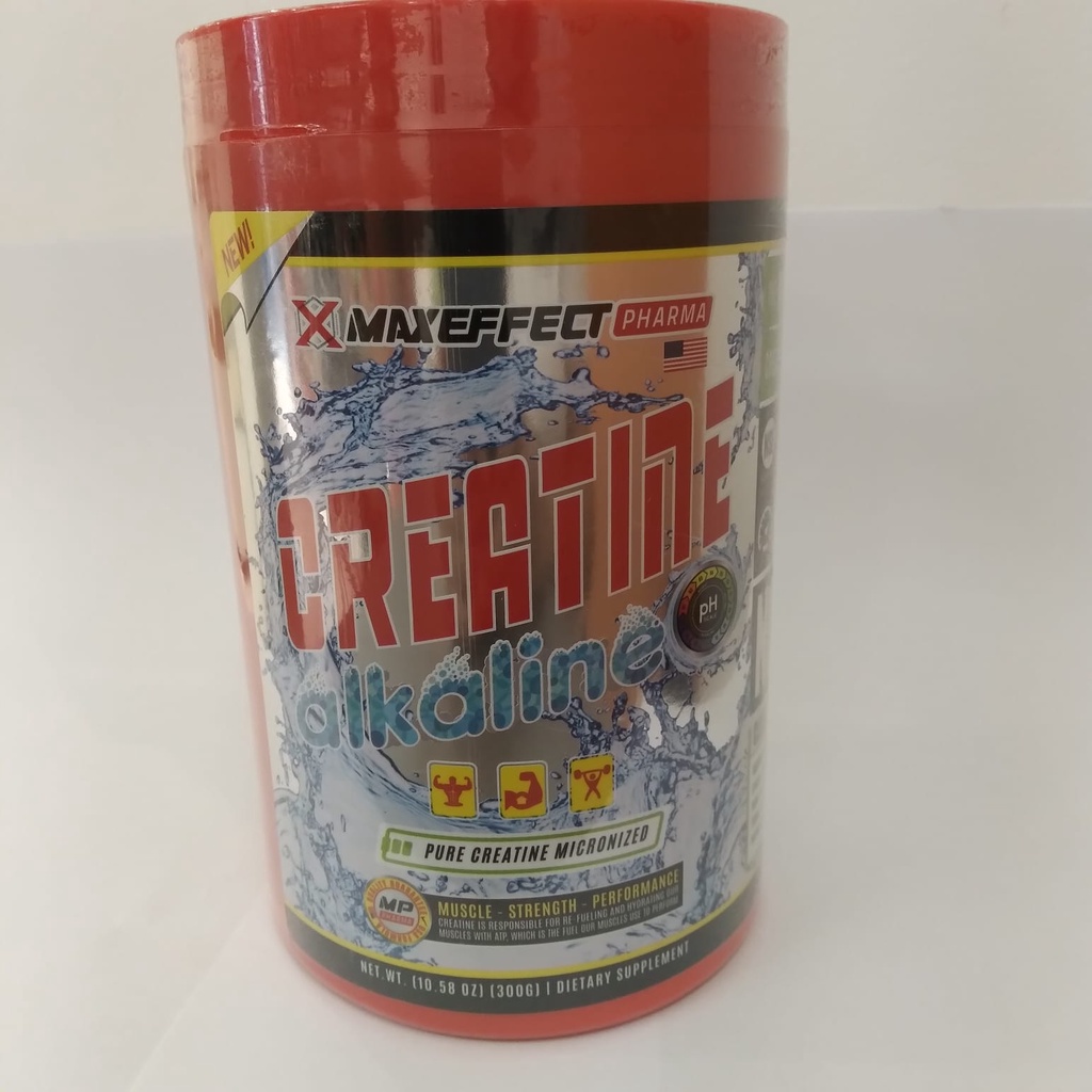 Creatine Alkaline Maxeffect Pharma 300g | Shopee Brasil