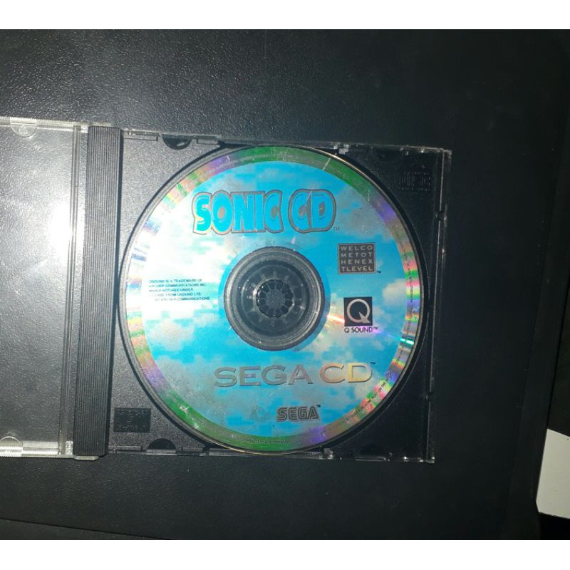 Sonic Cd - Sega Cd Original (Leia o anúncio) | Shopee Brasil