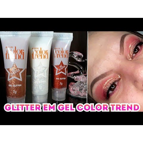 Sombra Color Trend Gel Glitter 7g | Shopee Brasil
