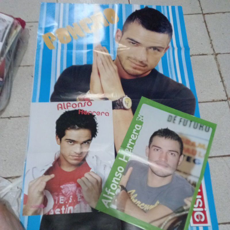 Kit posters Alfonso Herrera (Poncho) Rbd Rebelde | Shopee Brasil
