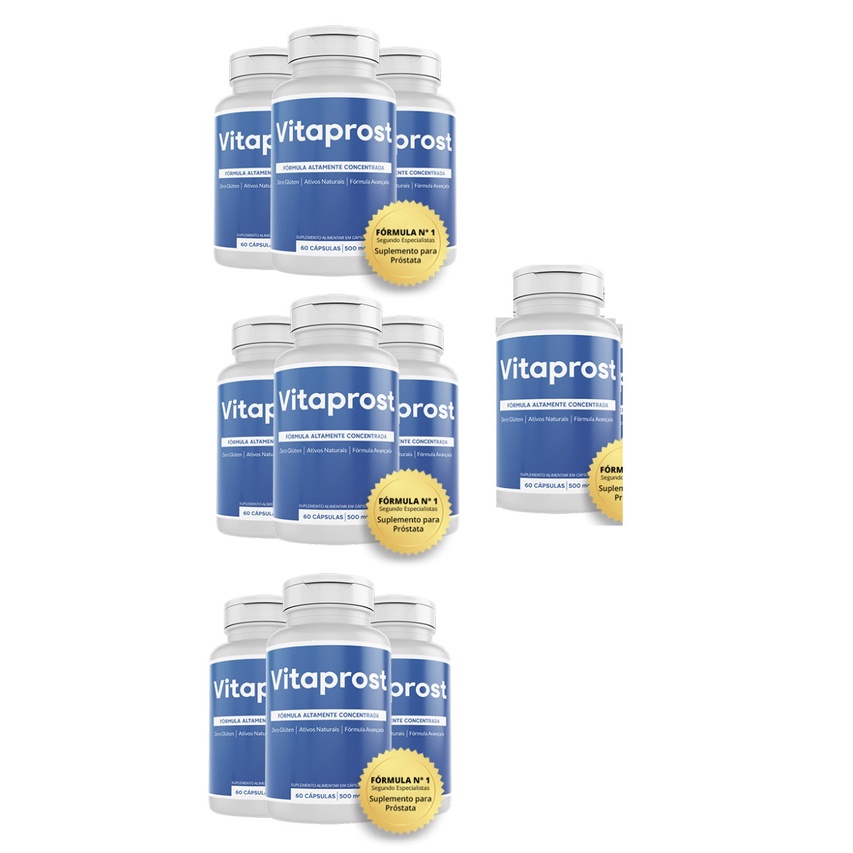VITAPROST l 10UN C/60 CAPSULAS cada UNcada UM | Shopee Brasil