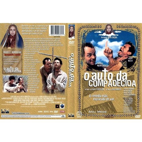 O Auto Da Compadecida minisserie Dvd Original Novo Lacrado | Shopee Brasil