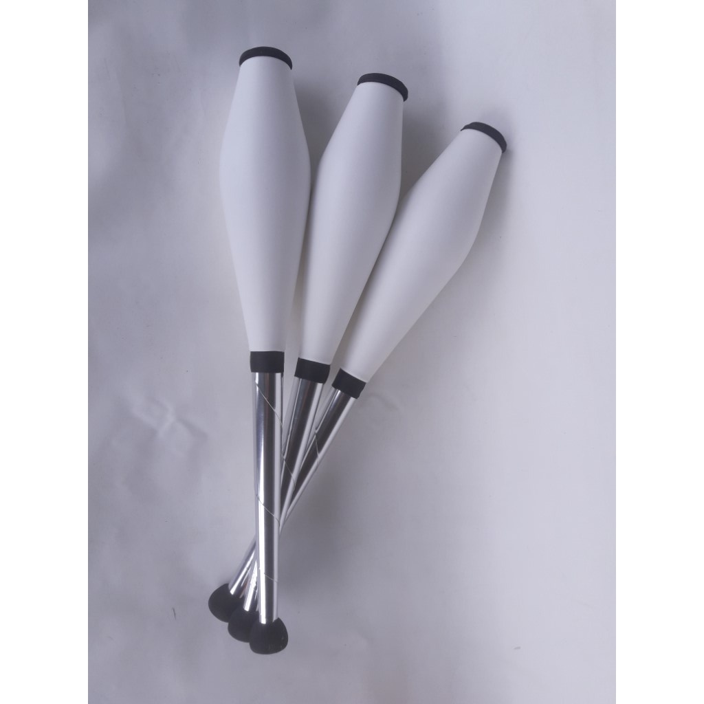 kit 3 clave malabares - clava para malabarismo modelo pirouette cabo ...