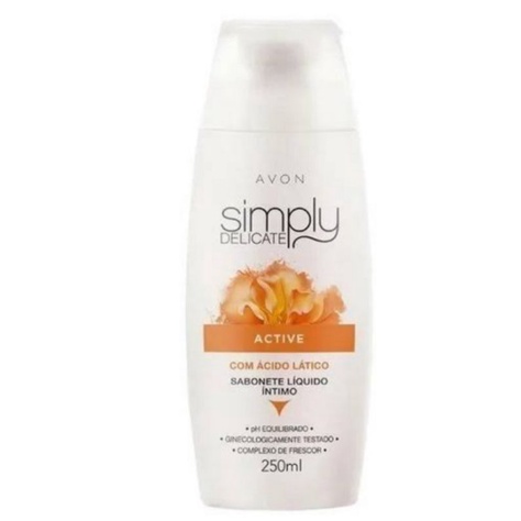 Sabonete liquido íntimo avon simply delicate ( calming, fresh, active ...