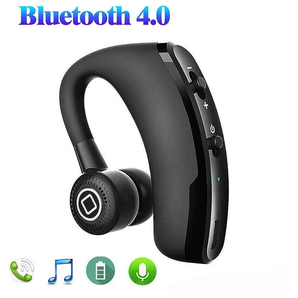 Fone de ouvido Bluetooth V9 com microfone | Shopee Brasil