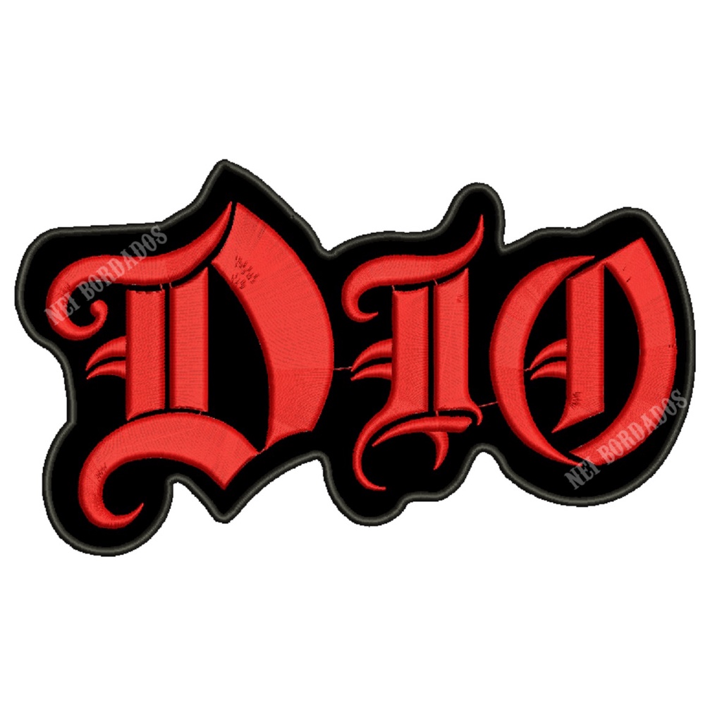 Patch Bordado Banda Dio Logo (rock, Metal, Gótico). | Shopee Brasil