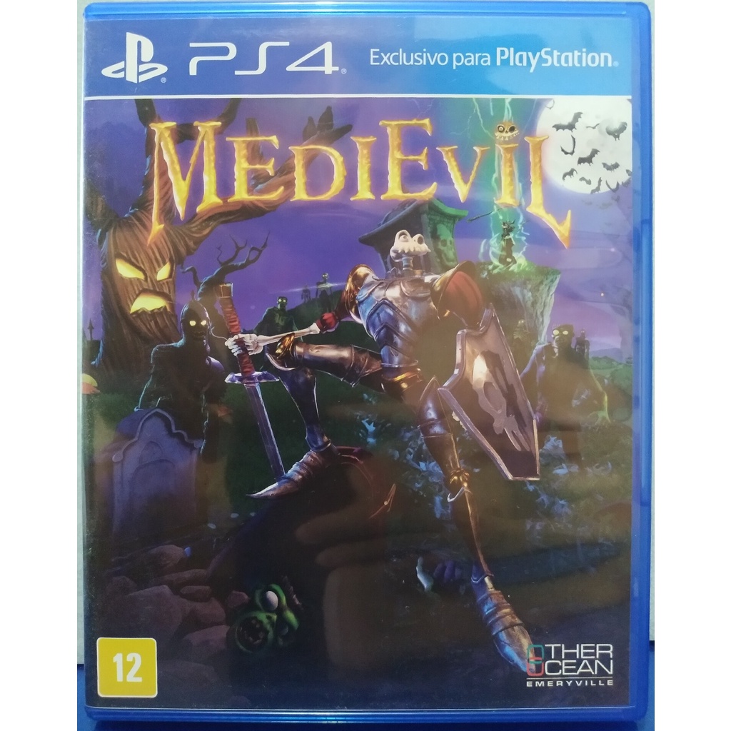 MediEvil - Jogo para PS4 - Playstation 4 - Original e em Mídia Física ...