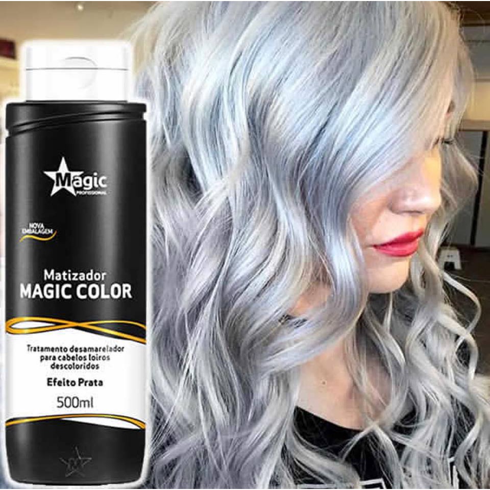 Matizador 3D - Efeito Prata - MAGIC COLOR | Shopee Brasil