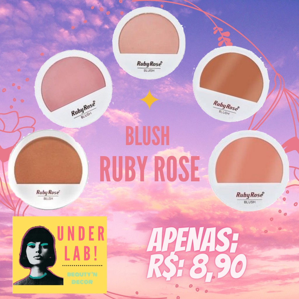 Blush Ruby Rose | Shopee Brasil