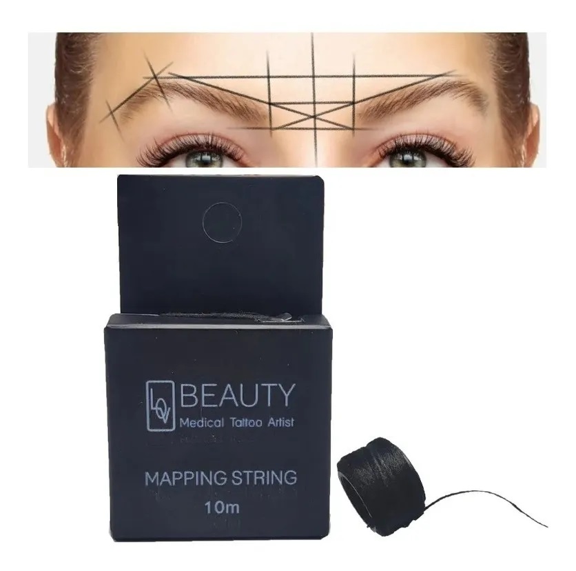 Linha Pigmentada Para Marcação De Sobrancelha Henna 10m Shopee Brasil