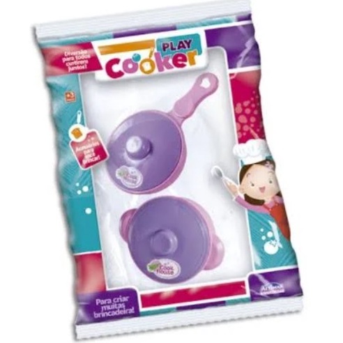 Kit Mini Panela e Frigideira de Brinquedo Coleção Play Cooker - Altimar ...