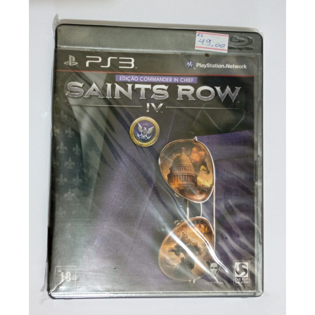 Jogo Original Saints Row IV Playstation 3 PS3 | Shopee Brasil