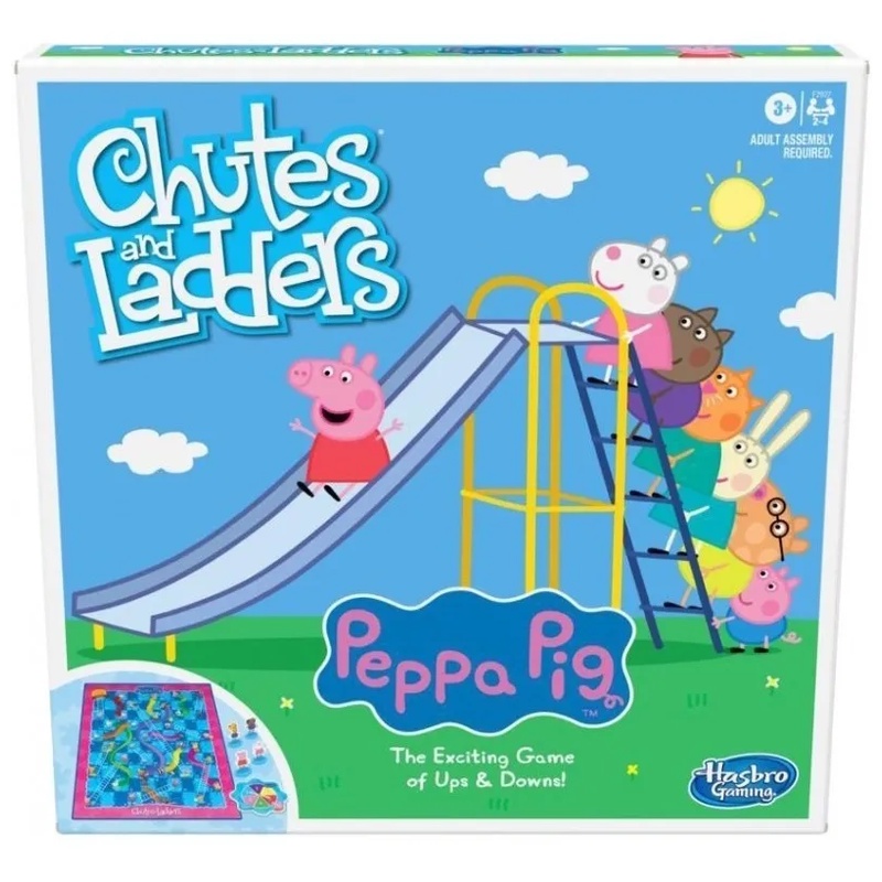 Jogo De Tabuleiro Hasbro Gaming Chutes Peppa Pig F2927 | Shopee Brasil