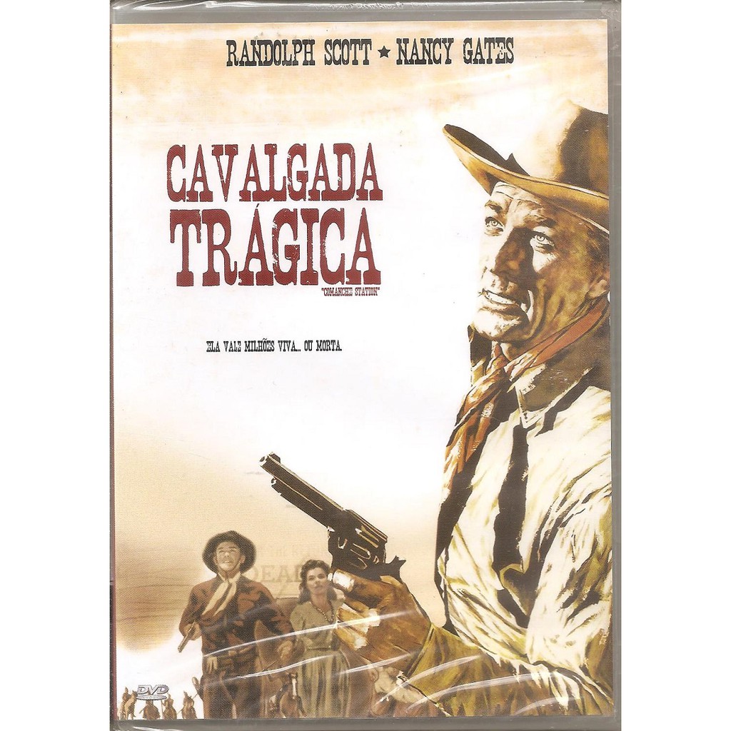 DVD CAVALGADA TRAGICA - RANDOLPH SCOTT NANCY GATES (COMANCHE STATION ...