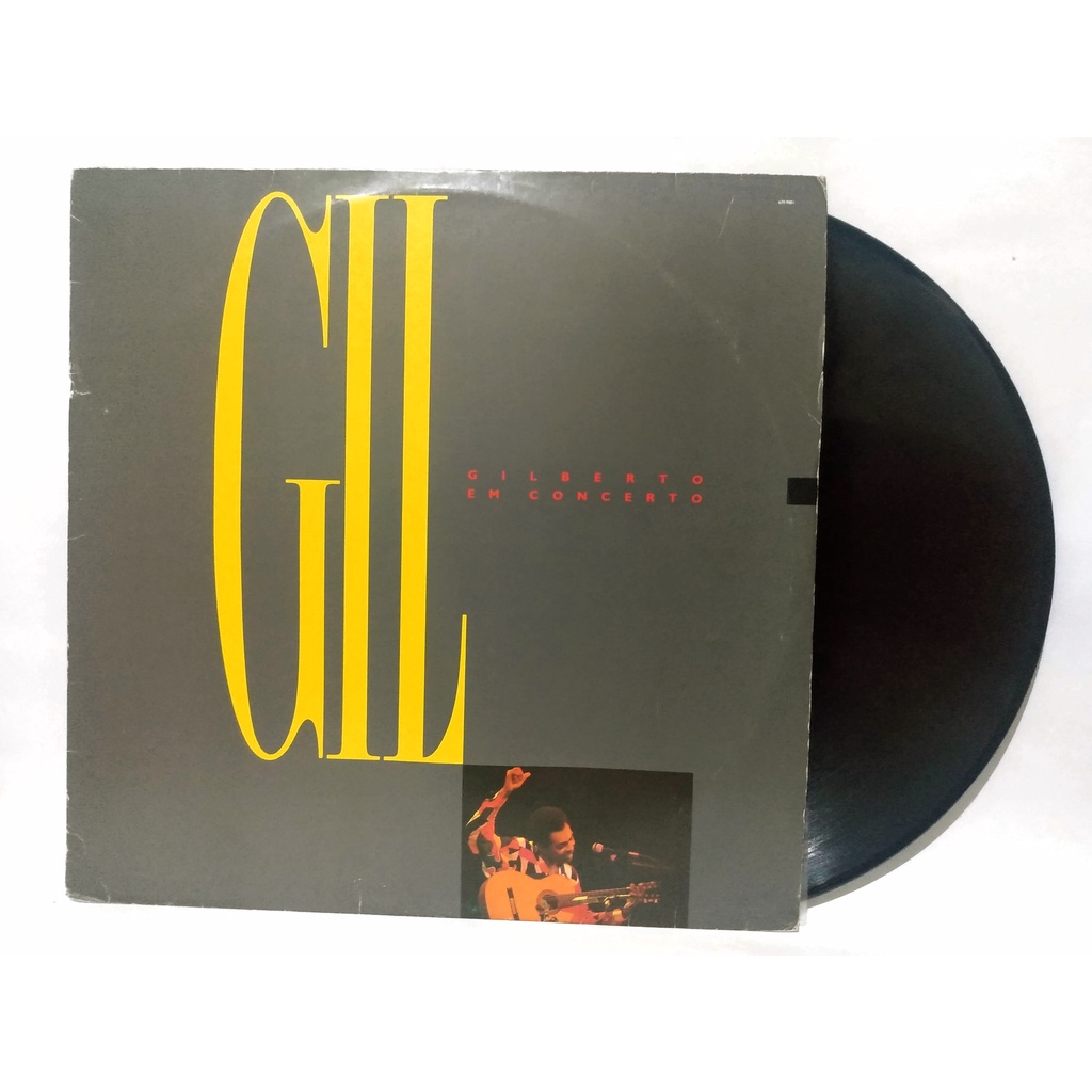 Gilberto Gil - Em Concerto lp (NM) | Shopee Brasil