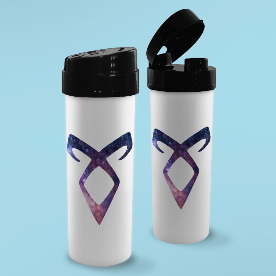 Garrafa ECO Shadow Hunter Runa Poder Angelical | Shopee Brasil