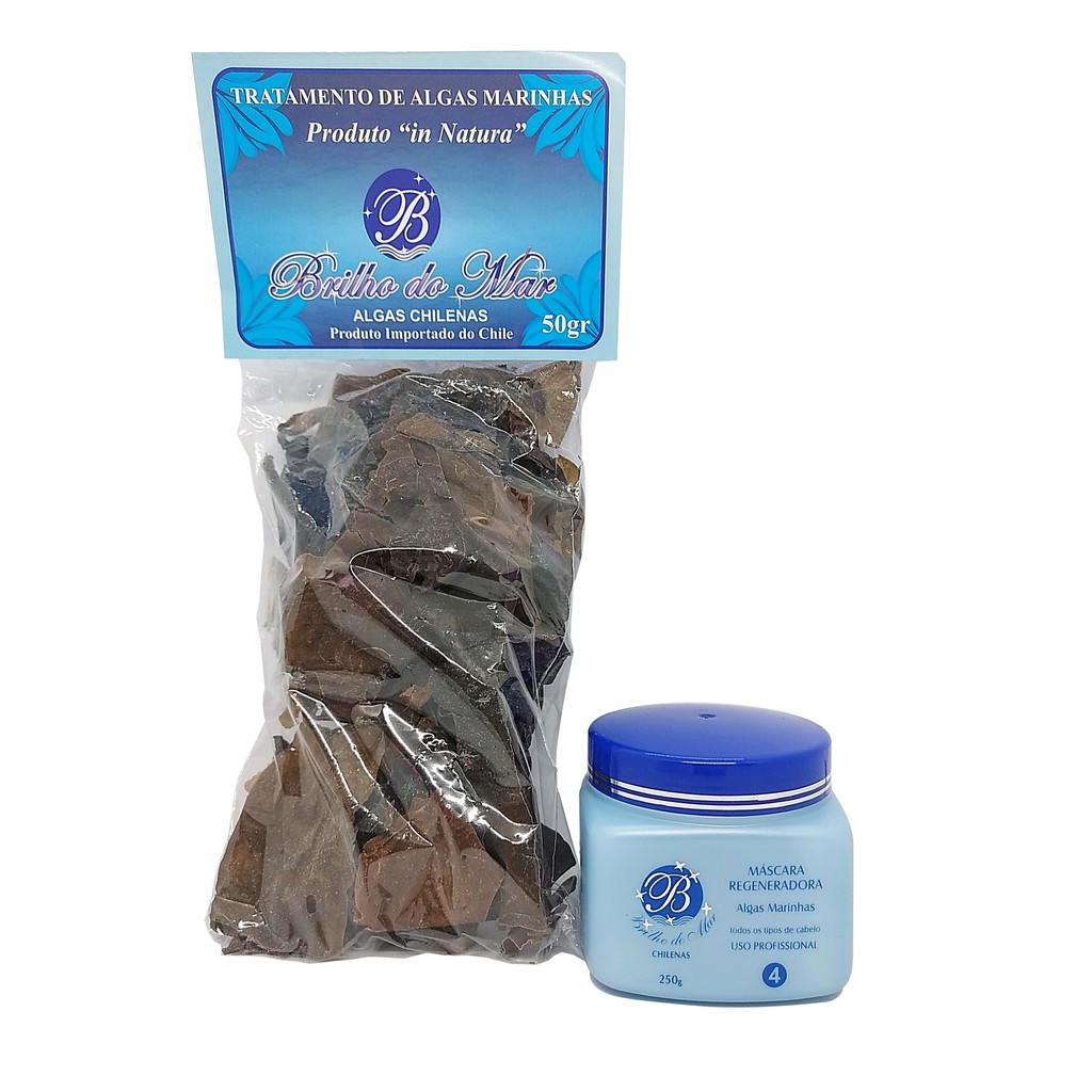 Máscara Capilar Regeneradora de 250 g e Algas Marinhas Vermelhas ...