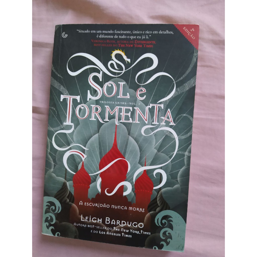 Livro: Sol e Tormenta - Trilogia Grisha vol 2. (Gutenberg) | Shopee Brasil