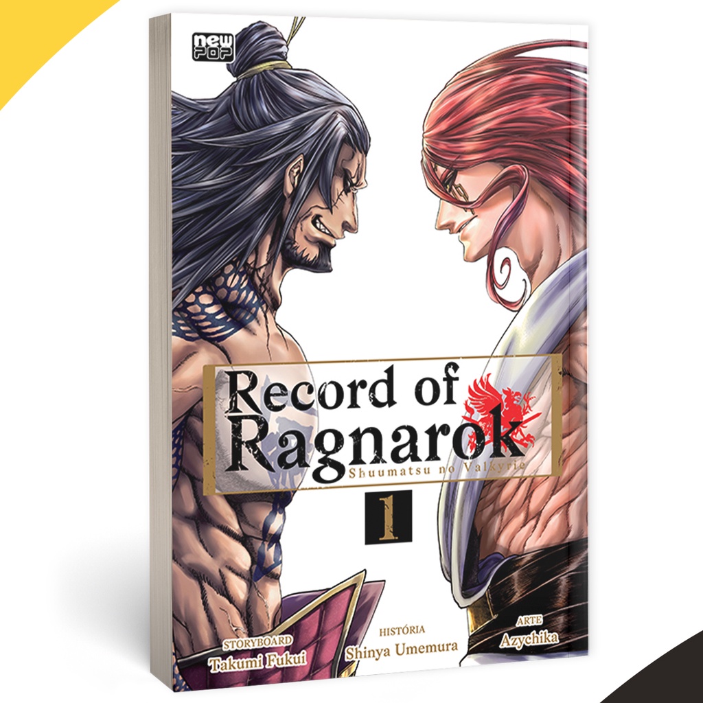 Record of Ragnarok Vol. 1 - Mangá Lacrado Shuumatsu Valkyrie | Shopee ...