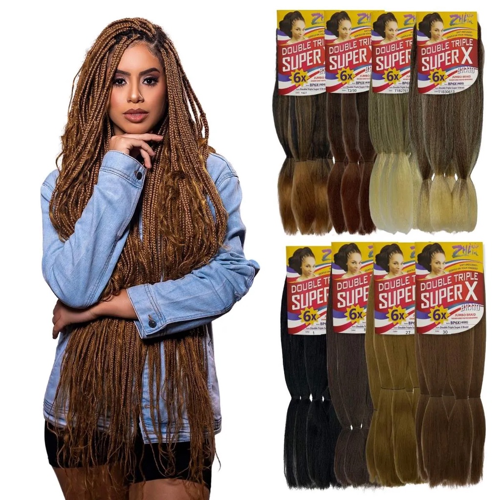 Cabelo Super Jumbo Jumbão Super X 400 gramas - Jumbo para Trança ...