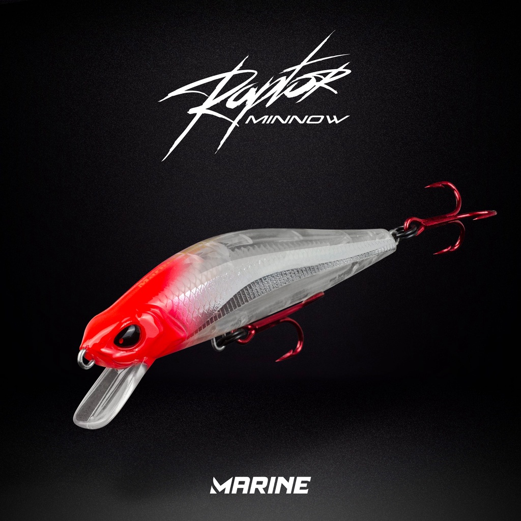 Isca Artificial Raptor Minnow 90 9cm/11g - Cores ( Marine Sports ...